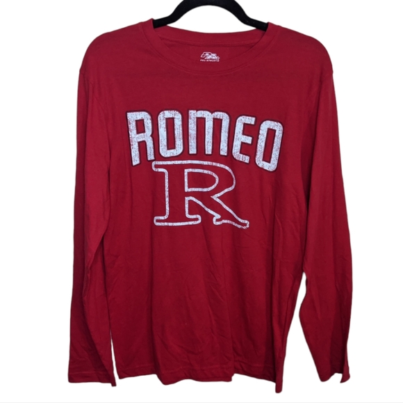 pel athletic | Shirts | Nwt Romeo High School Long Sleeve Tee Size M ...